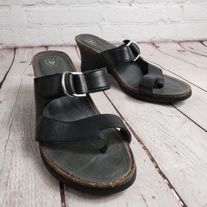 Ariat | Shoes | Ariat Sandals 75 Eu 385 Wedge Slide Heeled Shoes | Poshmark